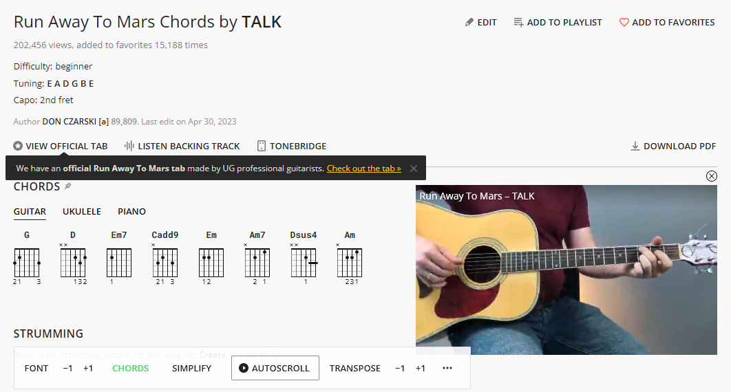All hail guitar tabs – Reay Jespersen